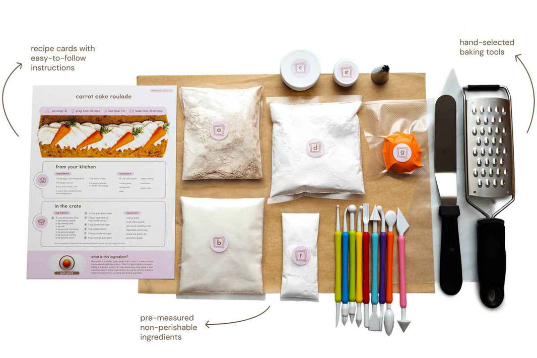 DIY Baking Kits For Easy Gourmet Desserts At Home – Crumblecrate.com